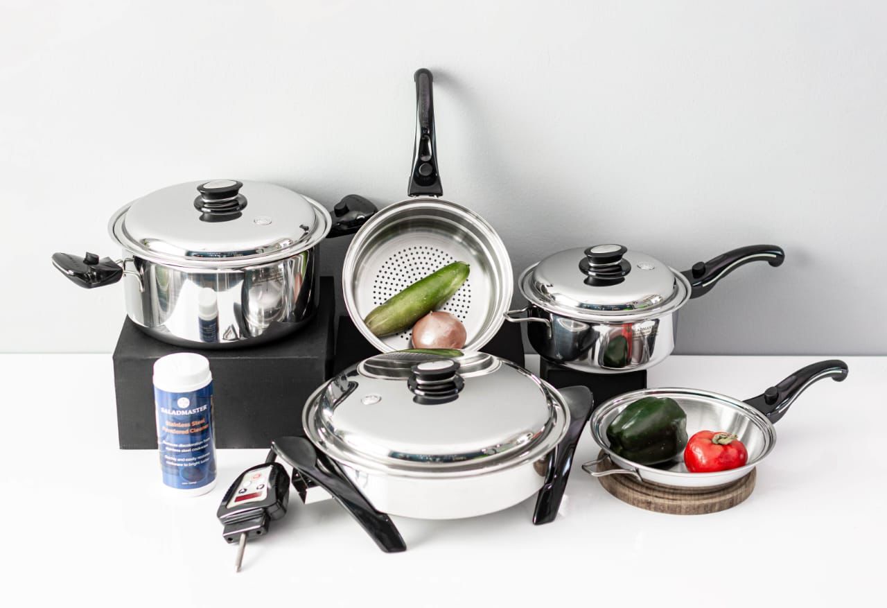 Adepa Set - Stainless Steel Cookware | Waterless Cookware | Healthy ...
